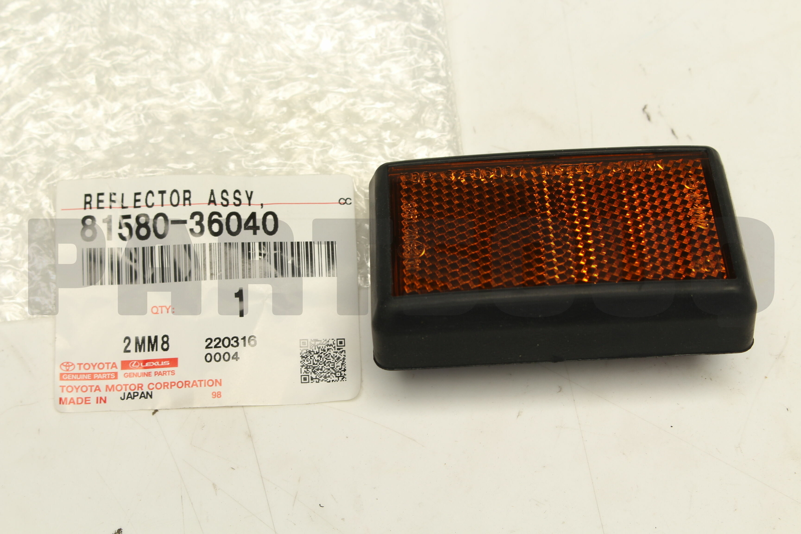 8158036040 Genuine Toyota REFLECTOR ASSY 81580-36040 | eBay
