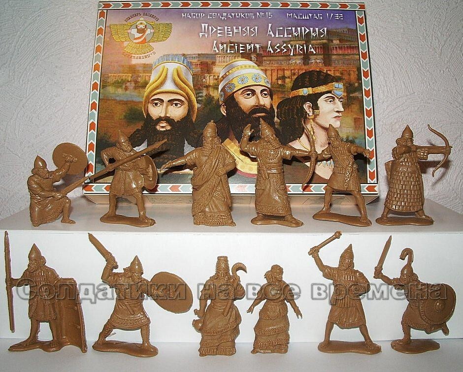ENGINEER BASEVICH Toy Soldiers Ancient Assyria. Scale 1:32 RARE RRR | eBay