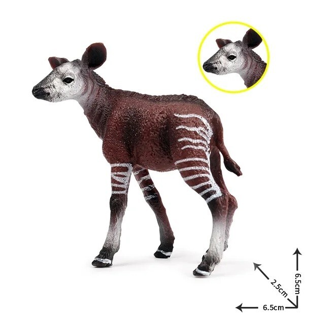 Okapi Animal Toy PVC Action Figure Doll Kids Toys Party Gifts | eBay