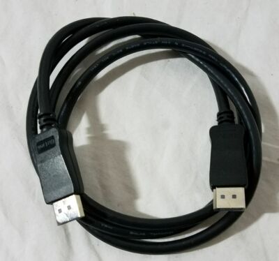 Bizlink 54 inches Display Port Cable DP Male to DP Cable Black Cord | eBay