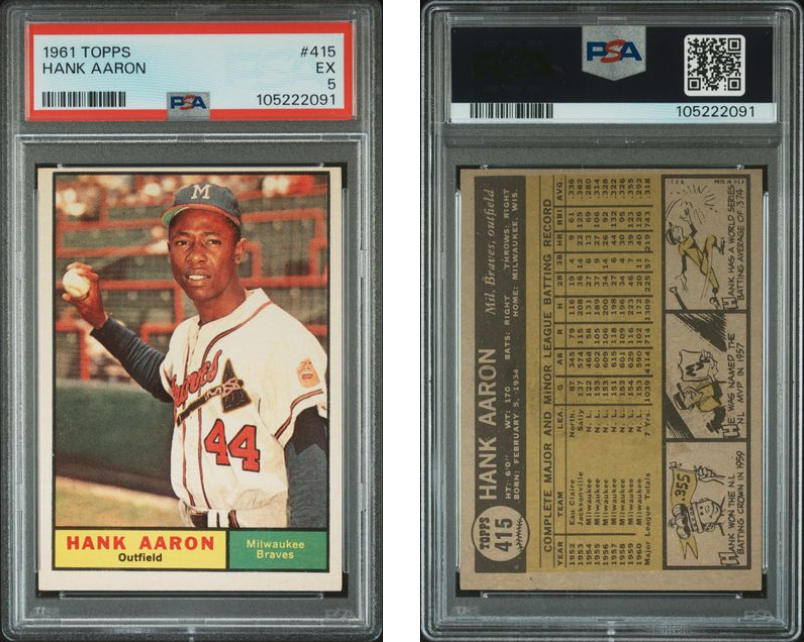 1961 Topps Baseball Complete Set w/18 Key Cards Graded | eBay