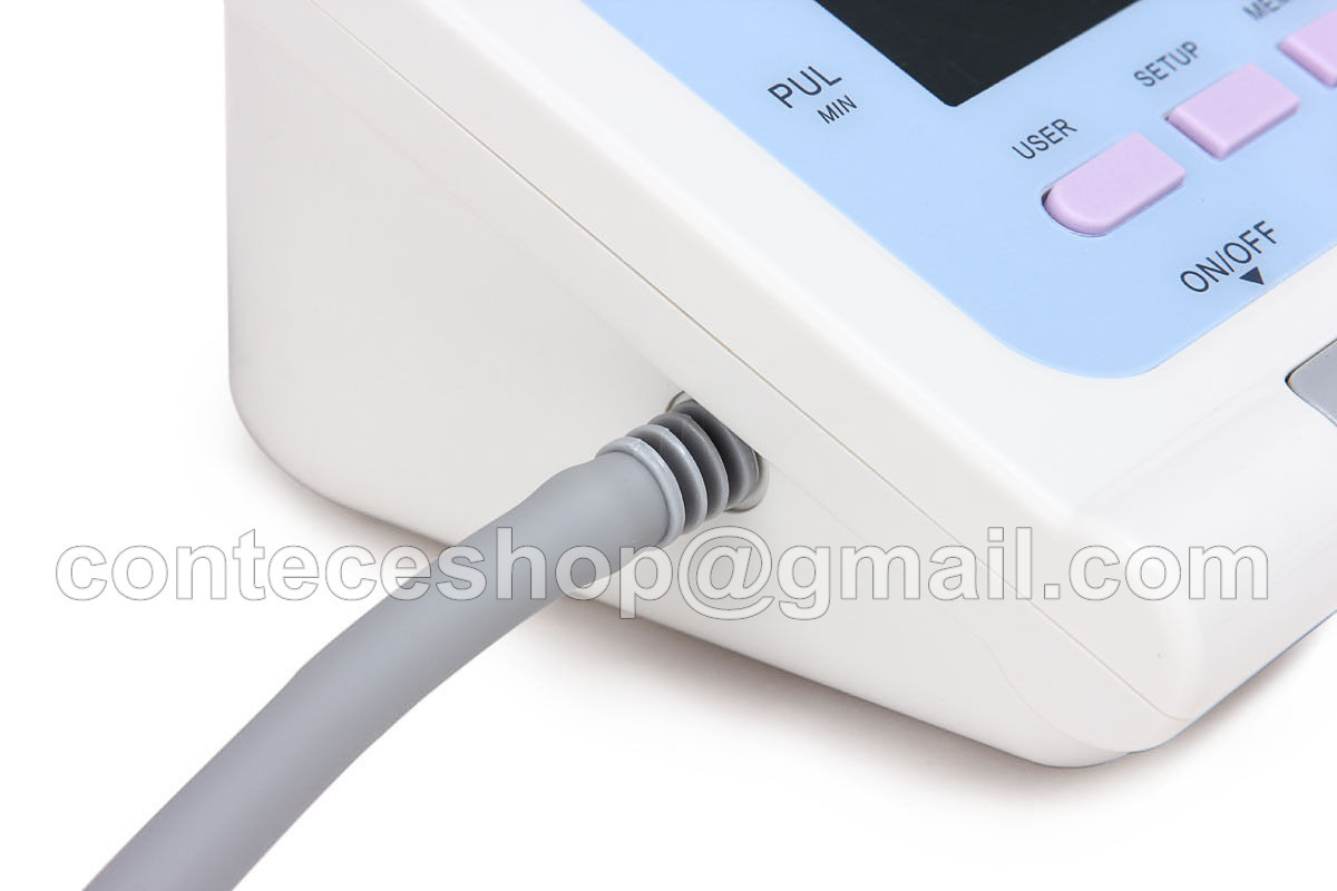 LCD Desktop Electronic Blood Pressure Monitor, Digital Automatic NIBP ...