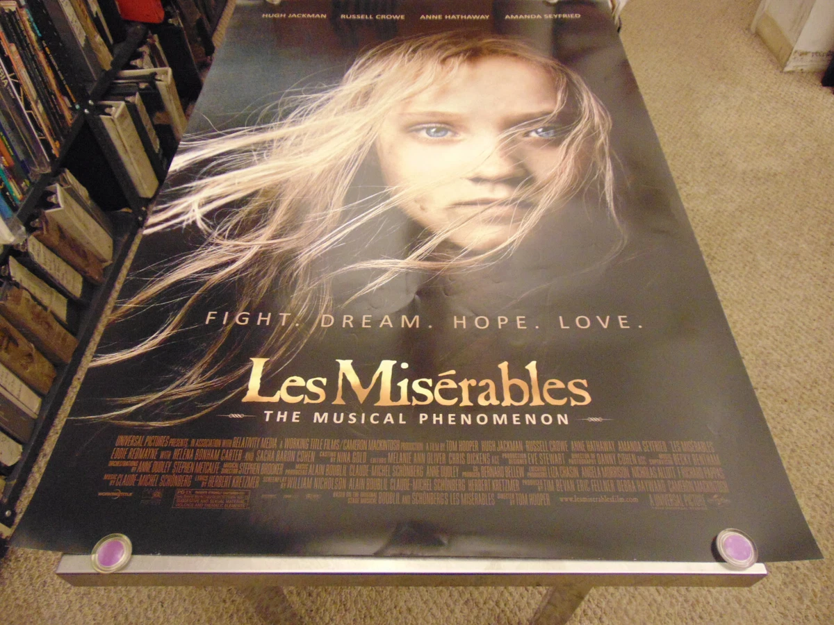 Russell Crowe Les Miserables Poster