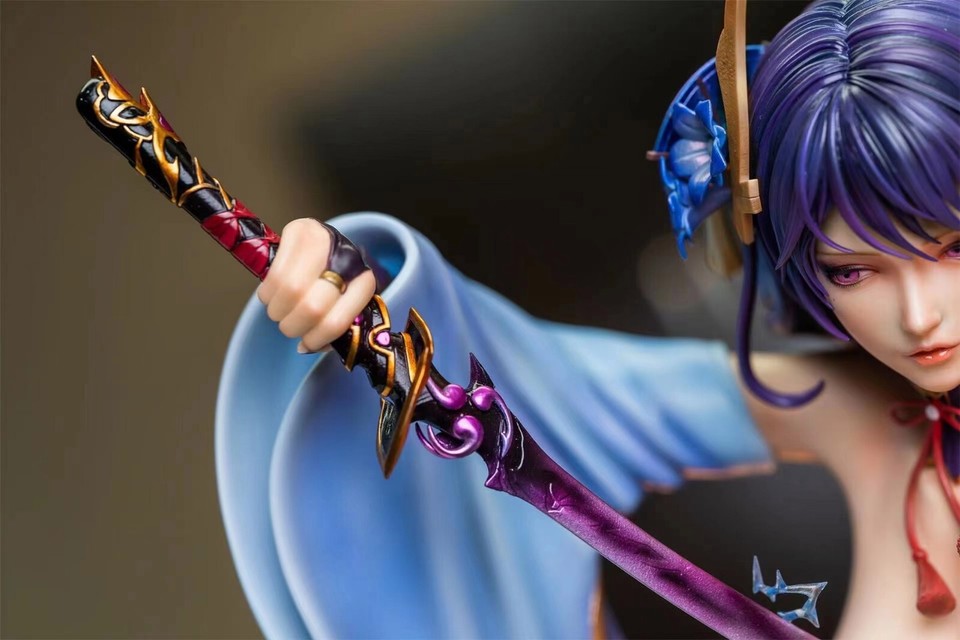 Raiden Shogun Beelzebul Genshin Impact 1/4 Resin Statue Figure Cast Off ...