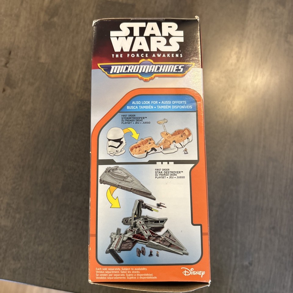 Star Wars The Force Awakens Micro Machines R2-D2 Playset Chewbacca ...