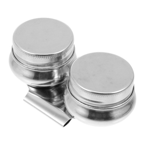 Stainless Steel Brush Wash Container Oil Color Mixing Container Oil ...