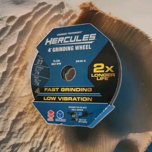 Hercules 4" X 1/4" x5/8" Grinding Wheel Type 27 Rpm 15,280 | eBay