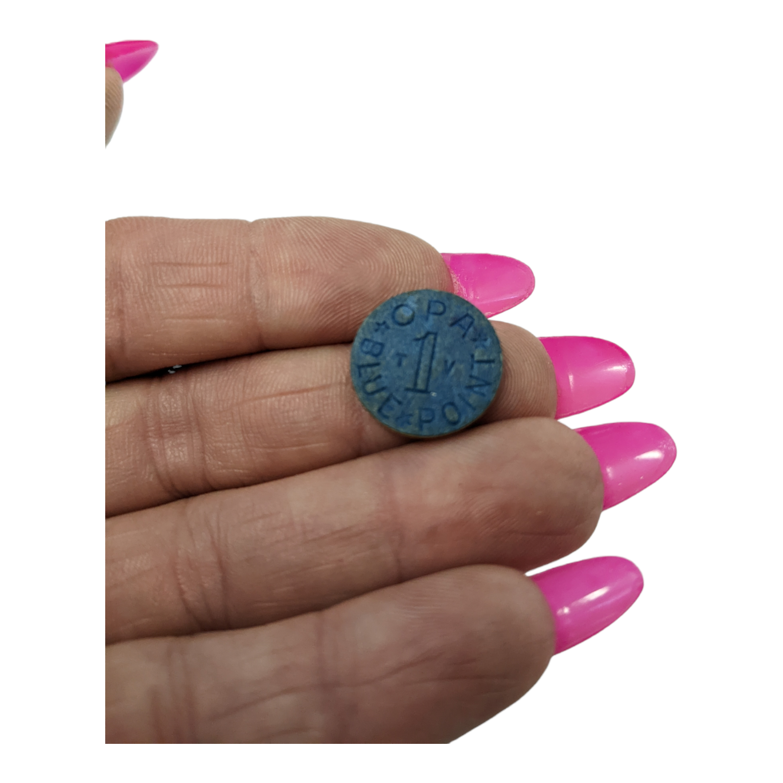 Vintage WWII Opa Blue Point Food Ration Coin Uncirculated Token :-) | eBay