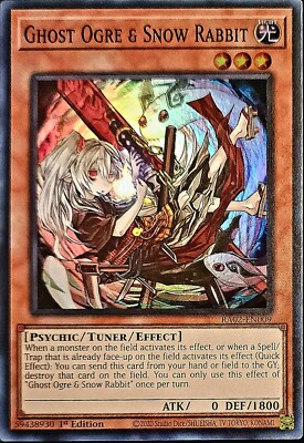 Ghost Ogre & Snow Rabbit RA02-EN009 (Alternate Art) | eBay