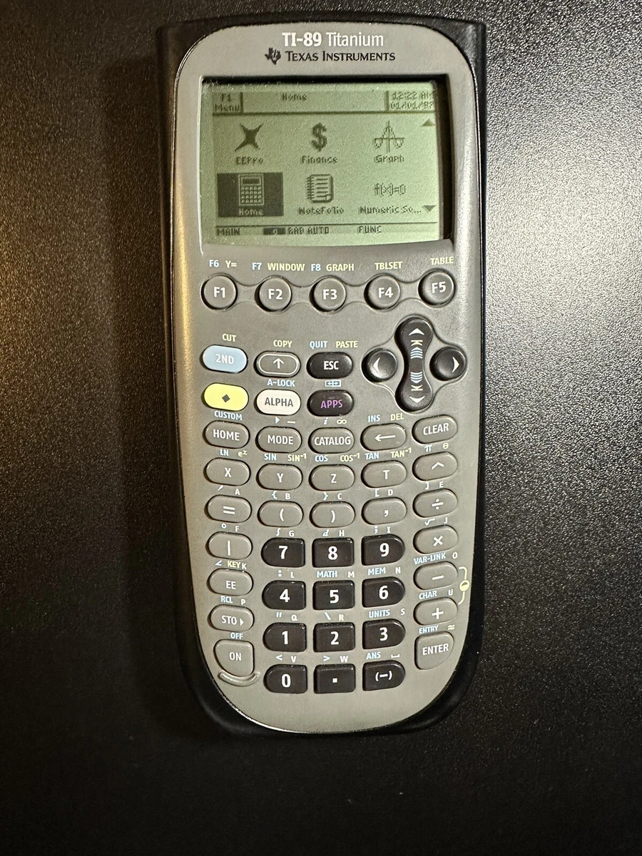Graphing Calculator Ti 89