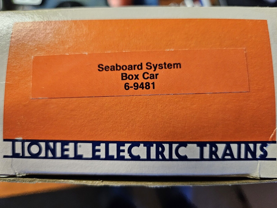 Lionel 6-9481 O Gauge Seaboard System Boxcar NEW IN Box | eBay
