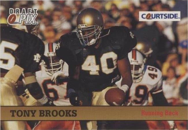 1992 Courtside Draft Pix Tony Brooks #55 for sale | eBay