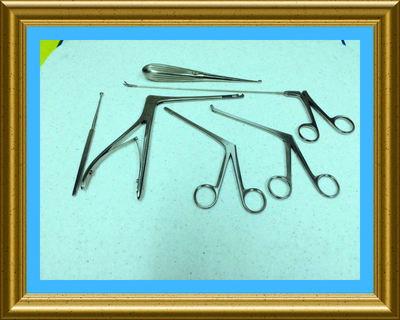 New 6 PC Arthroscopic Sinoscopy Rhinoscopy Instruments Set Stainless ...