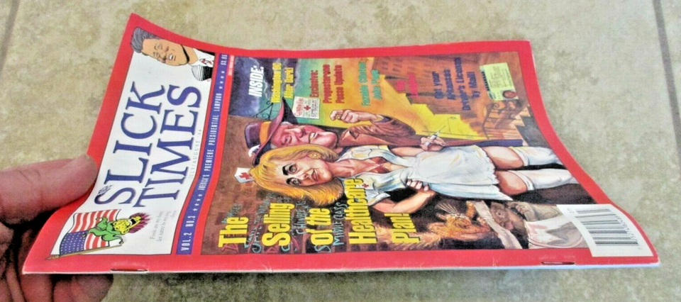 Rare! Slick Times Magazine July Aug 1994 Bill & Hillary Clinton ...