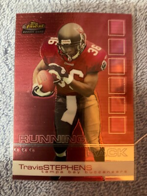 Travis Stephens Vols Bucs 2002 Topps Finest #79 ROOKIE #164 Free ...