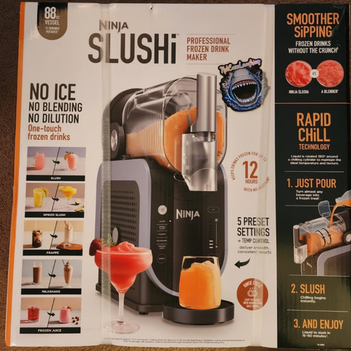 Ninja SLUSHi Professional Frozen Drink Maker Model #FS301 New READY TO ...