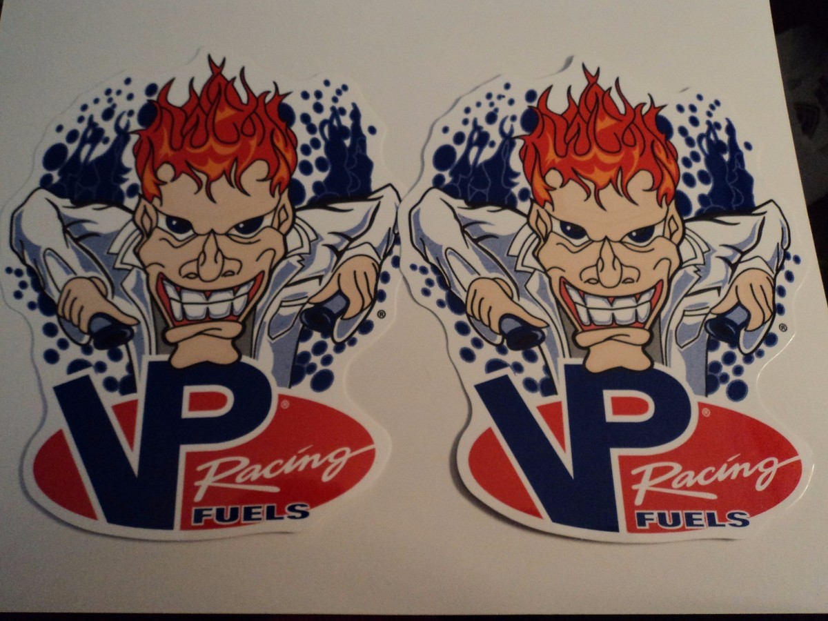 Racing Stickers And Decals VP Fuels Racing Decals Stickers 4 Inches ...