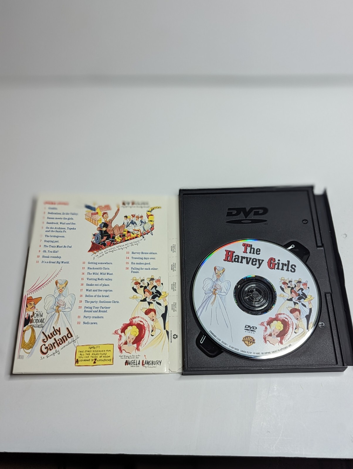 The Harvey Girls (1945) DVD Judy Garland Ray Bolger Angela Lansbury ...