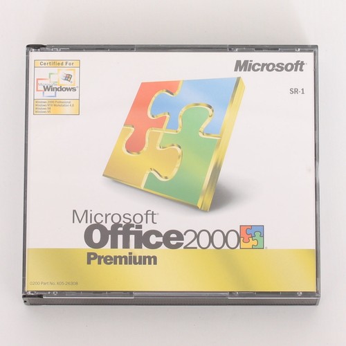 Microsoft Office 2000 Premium Software for Windows PCs | eBay Australia