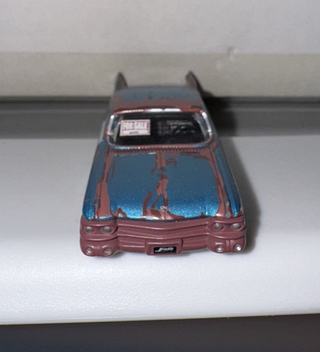 1959 Blue VTG Cadillac Eldorado Rusted Beater Toy Car Junkyard / Rat ...