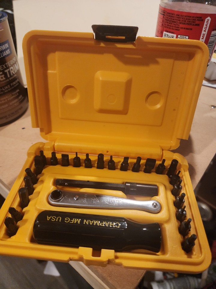 Chapman 7331 Ratchet Bit Set with Extension Complete Set | eBay