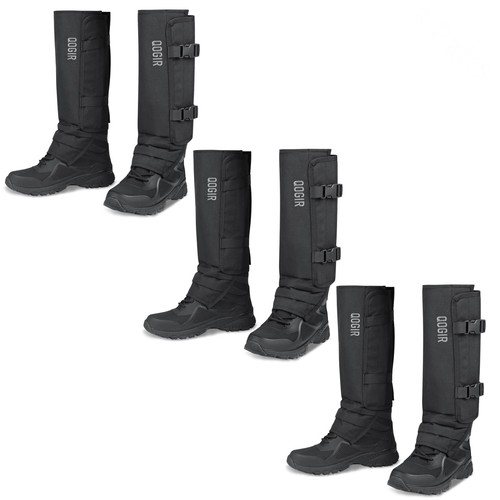 Snake Gaiters 3 Pack: Durable Snake Guards for Hunting, Snake Gaiter ...
