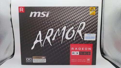 MSI RX580 Armor 8G OC Graphics Card Used | eBay