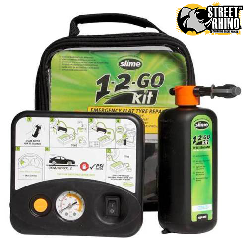 Mini Cooper S Smart Slime Emergency Tyre Repair Compressor 1-2 Go Kit ...