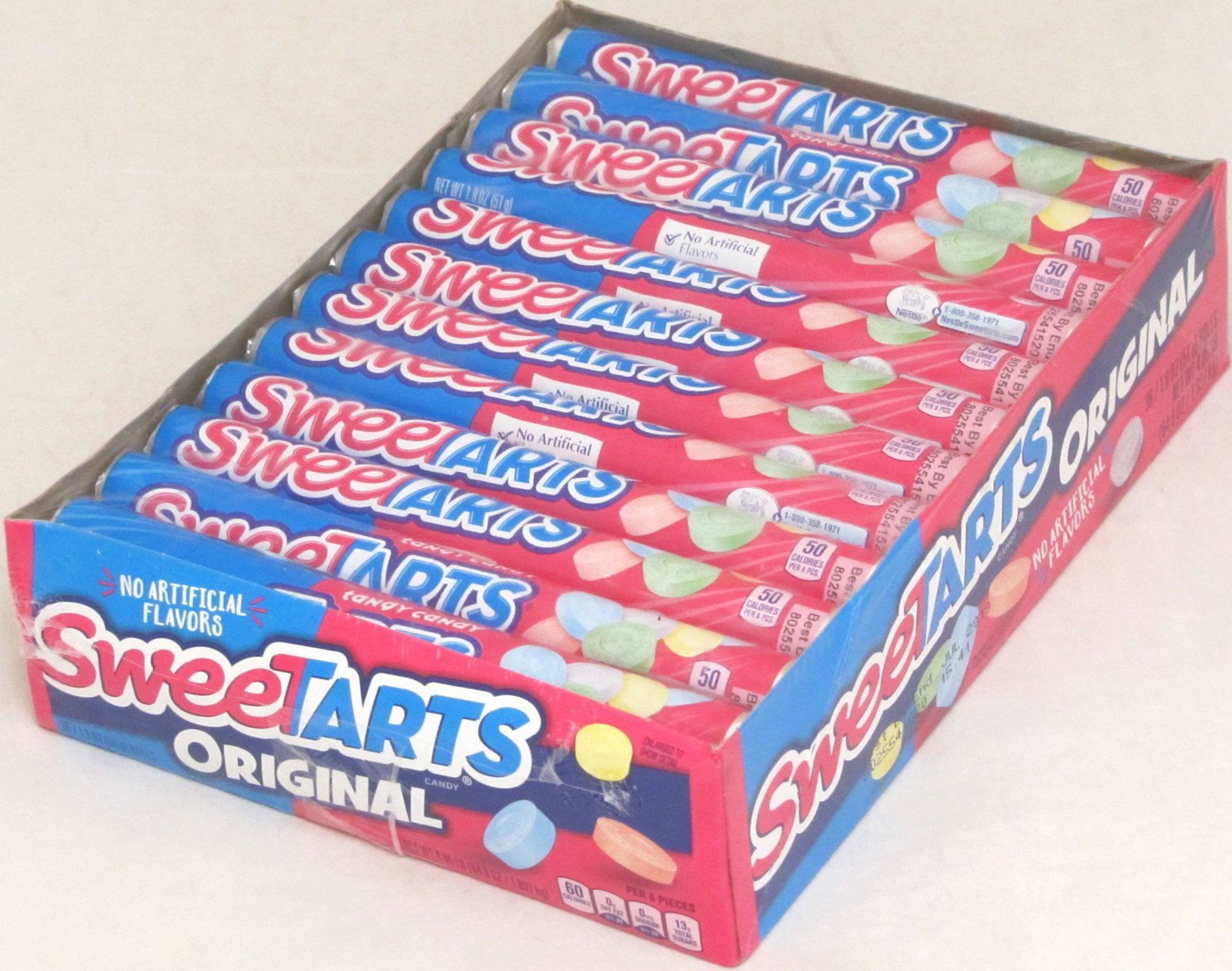 Sweetarts Candy 36 Count Rolls Bulk Box Sweet Tart Sweetart Sweettart ...