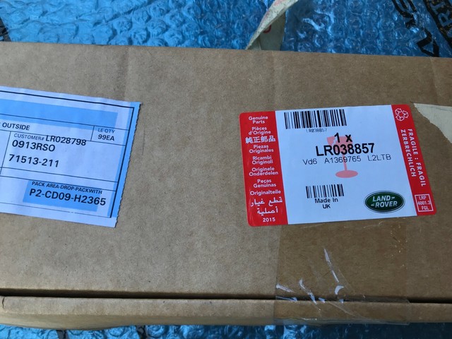 Genuine OEM Land Rover 13 - 15 Range Molding Right Rear Door Lower Side ...