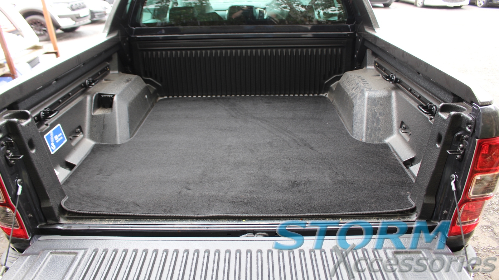 DCab Load Bed Carpet Mat Non Slip Boot Mat For Ford Ranger T6 WILDTRAK ...