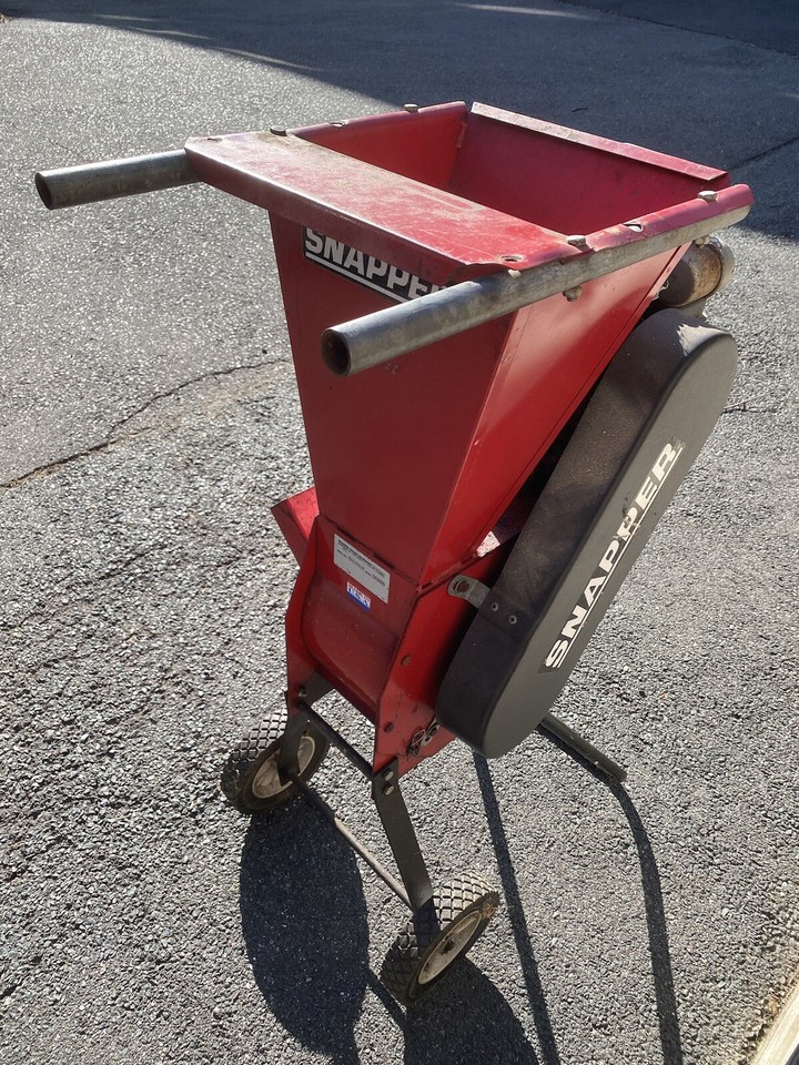 Wood Chipper Snapper Gas Powered Bragg & Stratton 3hp Engine Modem SG ...