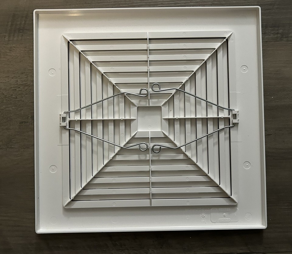 Broan-NuTone Bathroom Exhaust Fan Cover, Model 688, White 782298961200 ...