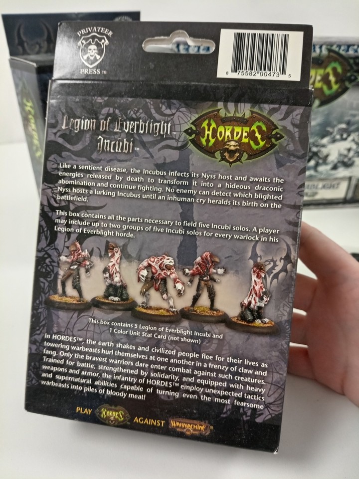 Hordes Legion of Everblight Miniatures Bundle War Game Figures ...
