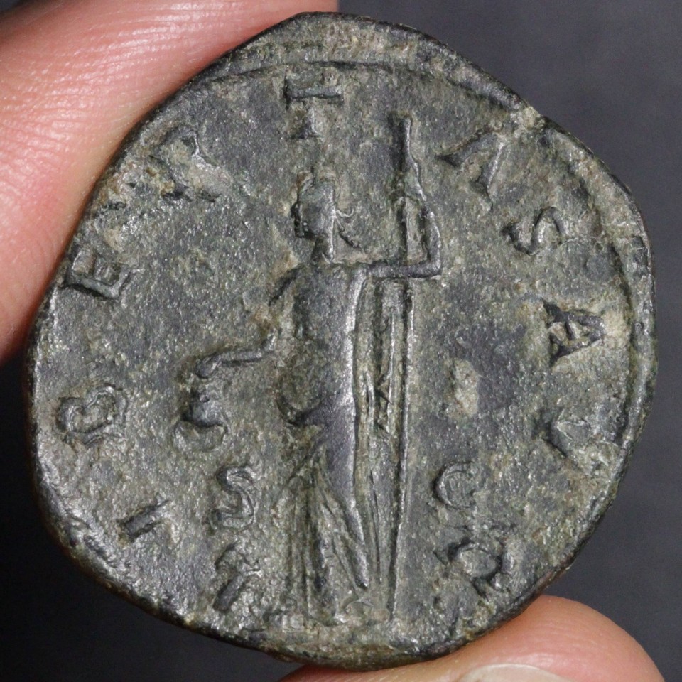 Emperor Gordian III Sestertius Ancient Roman Empire Bronze Coin 241AD ...