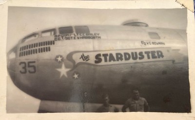 Original WWII AAF Nose Art Photo-B-29 Superfortress “Starduster” | eBay
