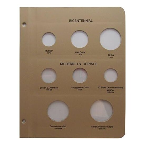 Dansco US Type Set Coin Album 1797 to Date #7070 | eBay