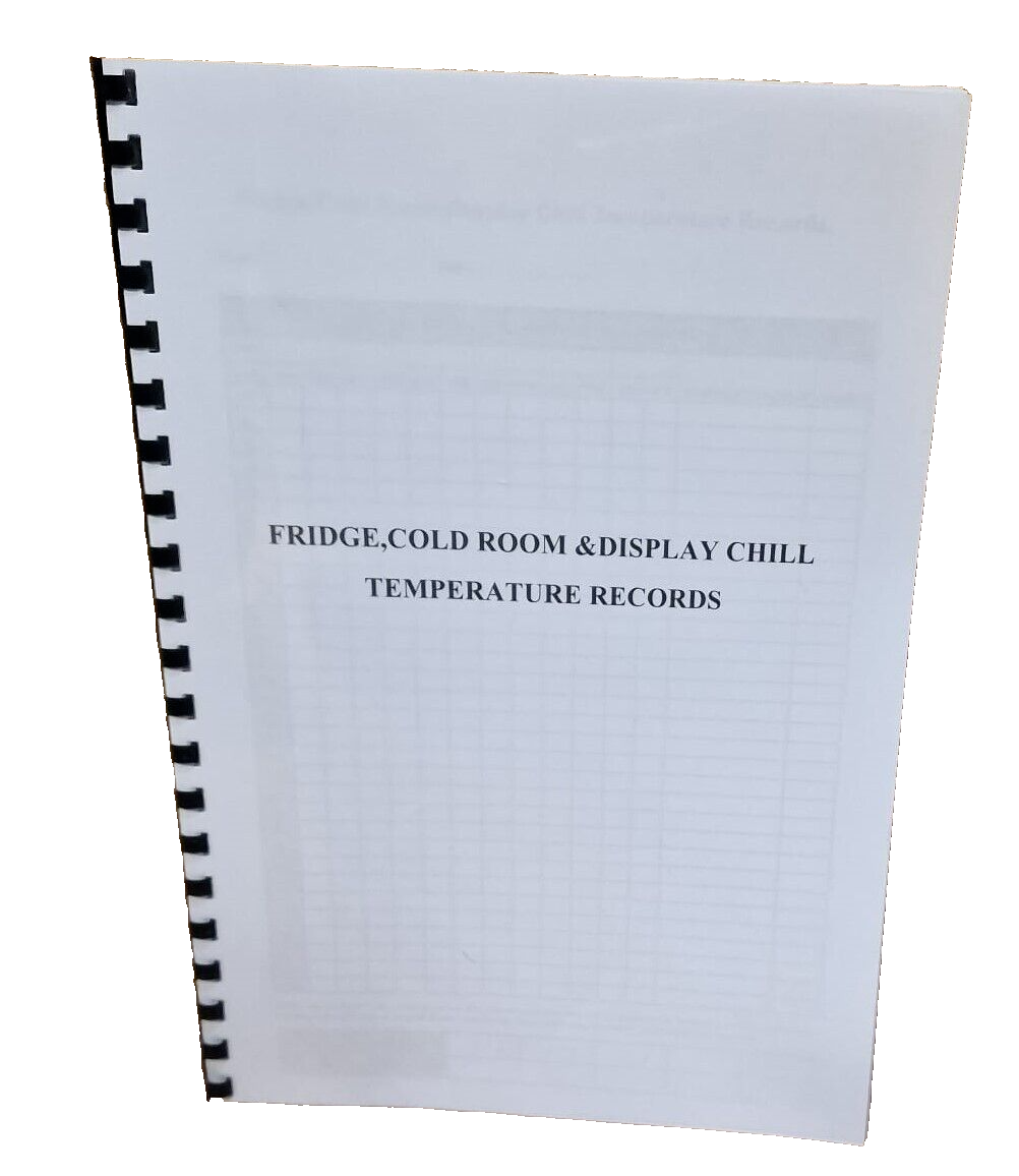 24 Month Fridge/Cold Room/Display Chill Temperature Records Only | eBay