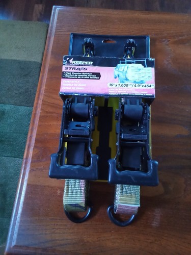 Keeper 16 Ft. X 1.25 In. 1000 Lbs. Working, Camo Ratchet Tie down ...