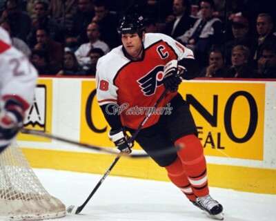 NHL Philadelphia Flyers Captain Eric Lindros Game Action Color 8 X 10 ...