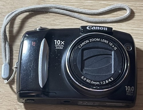 Canon PC1431 PowerShot SX120 IS 10MP Digital Camera 10X Optical Zoom | eBay