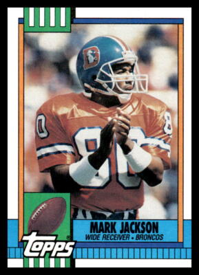 1990 Topps Mark Jackson #41 Denver Broncos Football Card | eBay