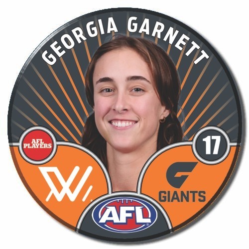 AFLW S10 GWS Football Club - GARNETT, Georgia | eBay Australia