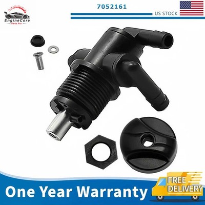 Fuel Shutoff Valve Shut Off Petcock 3-Way 7052161 For Polaris Magnum ...