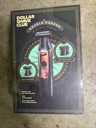 Dollar Shave Club Double Header Electric Trimmer 811346020702| eBay