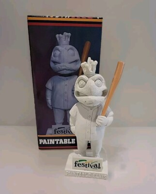 Kenosha Kingfish baseball 2018 Paintable Elvis bobblehead NEW in box | eBay