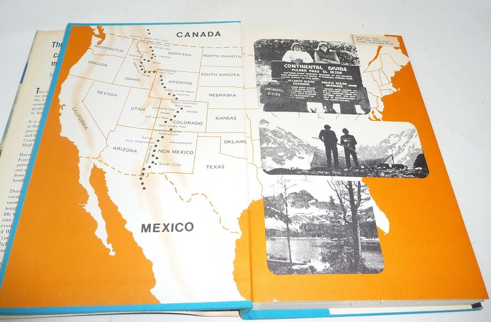 Scarce Signed 1973 ERIC RYBACK HIKING CONTINENTAL DIVIDE WYOMING ...