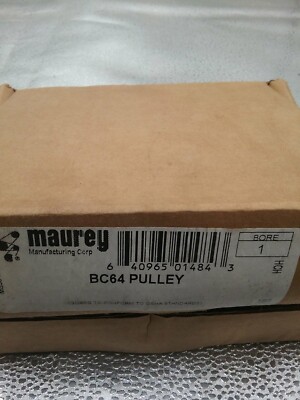 Maurey Cast Iron Pulley BC64 NOS | eBay
