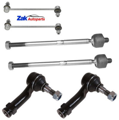 For Ford Fiesta Mk8 17-21 Front 2 Inner Rack Ends + 2 Outer Track Ends ...