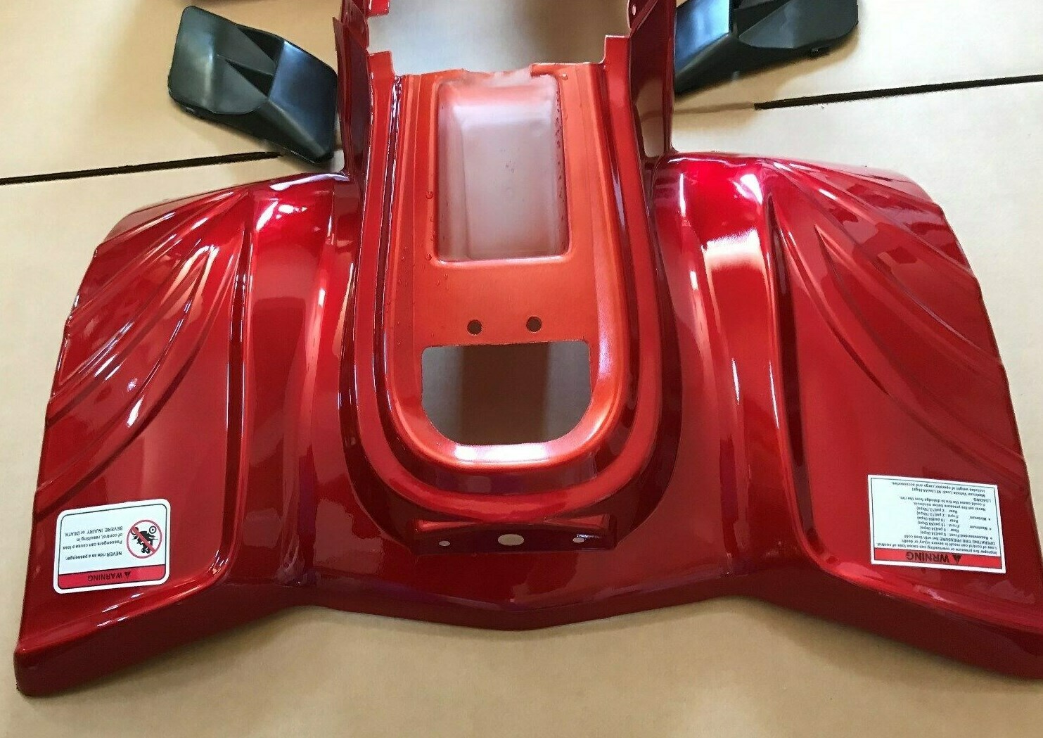 ATV Body Plastic Fender & vents for Taotao ATA-110B 110cc Pather Red or ...